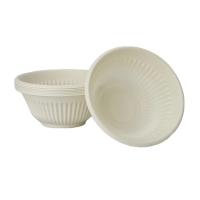 China Environmentally Friendly  Disposable Cornstarch Bowl Biodegradable Tableware for sale