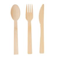 China Compostable Wooden Cutlery Reusable for sale