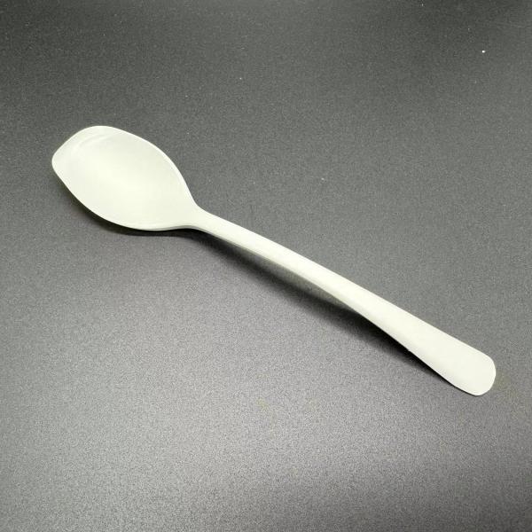 Quality Lightweight CPLA Cutlery Heat Resistant Biodegradable Disposable Spoons for sale
