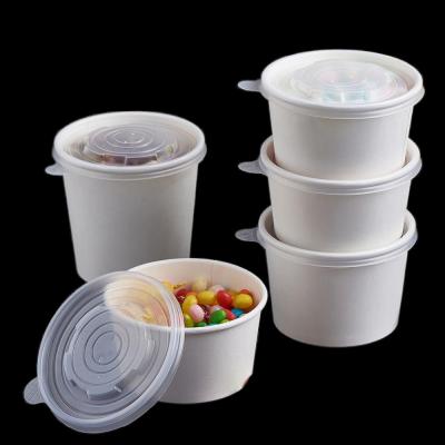 12オンス紙用食品容器 エコフレンドリー 持ち帰り食品 スナック パッケージ 紙スープカップ