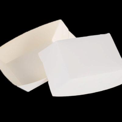 China Directly Supply Eco-Friendly Paper Boat Box for Food Packaging Customized Sizes and Colors for sale