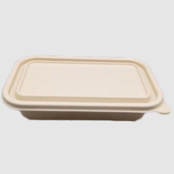 Quality Heat Resistance Eco Friendly To Go Containers Disposable Rectangle Food for sale