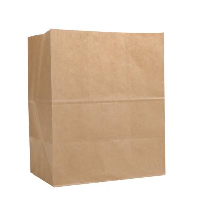 China Custom Printed Vegetable Paper Bags Biodegradable Paper Bags For Supermarket for sale