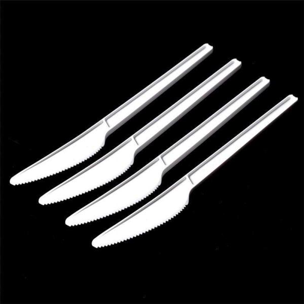 Quality Customization Design CPLA Cutlery 158mm Compostable Knife Eco Friendly for sale
