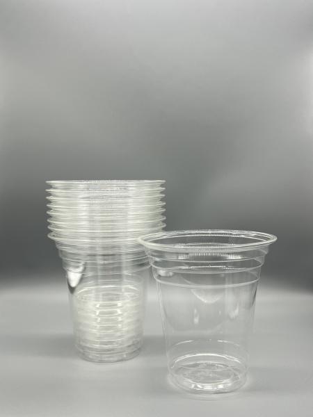 Quality Disposable 20oz PLA Clear Cup With Lid Customized Logo Acceptable for sale