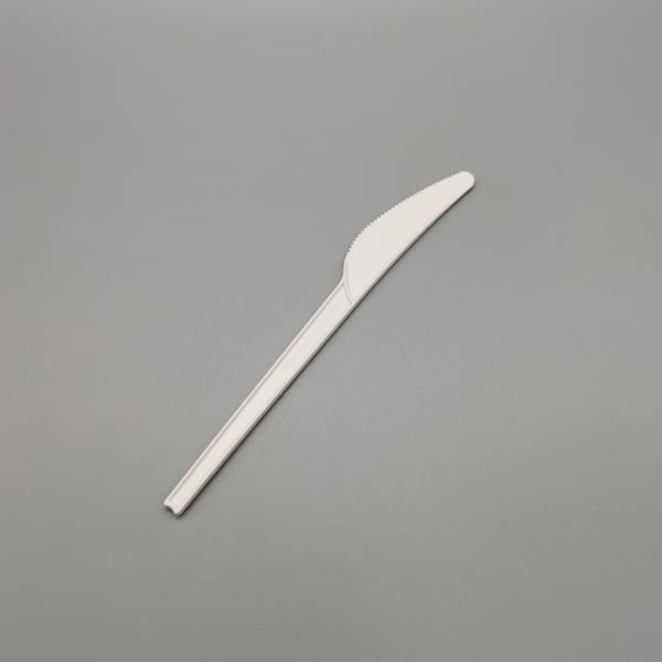 Quality Heatproof Biodegradable Eco-friendly Customizable Disposable PLA Knife Fork And for sale