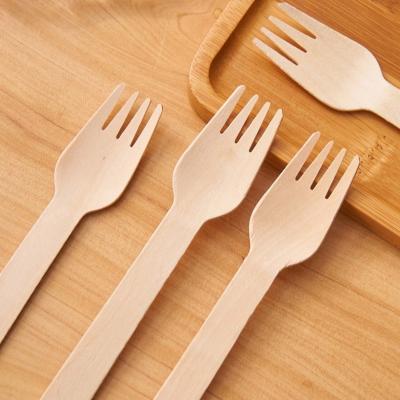 Cina Confezioni in legno ecologiche Forchetta di legno usa e getta in vendita