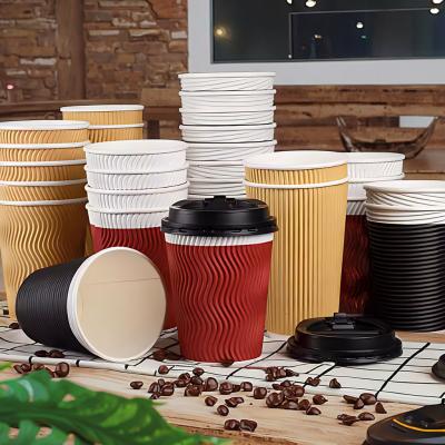 中国 オーダーメイド ロゴ プリント ダブル 壁 生物分解性 紙カップ 販売のため