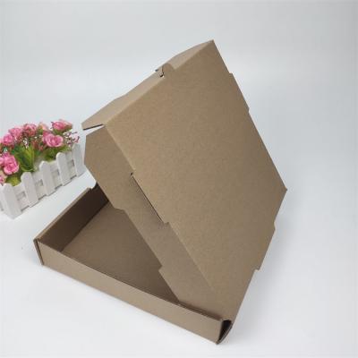 Cina Scatole per asporto usa e getta Bento Personalizzate per alimenti Scatola per pizza in cartone Kraft Personalizzata per alimenti in vendita