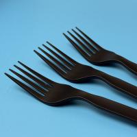 China Biodegradable Cutlery Eco Friendly Cornstarch Fork Wrapped Cornstarch Fork for sale