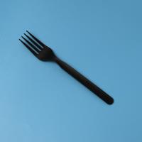China Biodegradable Cutlery Eco Friendly Cornstarch Fork Wrapped Cornstarch Fork for sale