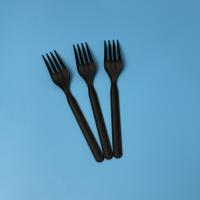 China Biodegradable Cutlery Eco Friendly Cornstarch Fork Wrapped Cornstarch Fork for sale