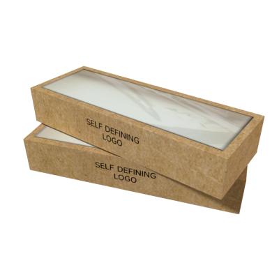 China Corrugated Cardboard Clear Food Packaging Boxes With Window Lunch Box Large Capacity Cake Snack Packaging Kraft Paper Box for sale