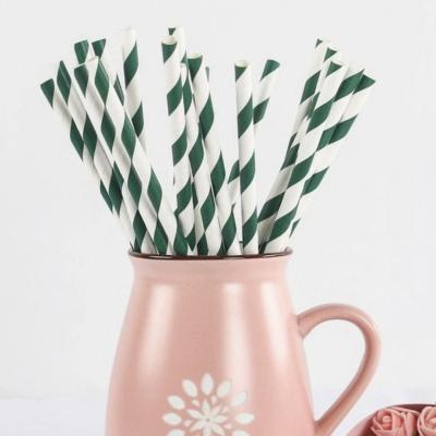 China Eco-Friendly Paper Straws Biodegradable Compostable Colorful Straws Customizable for sale