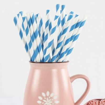China Eco-Friendly Paper Straws Biodegradable Compostable Colorful Straws Customizable for sale