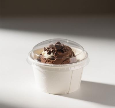 중국 8온스 12온스 18온스 재활용 종이 아이스크림 컵 냉동 요구르트 종이 그릇 판매용