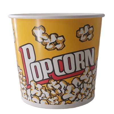 China Snack Attack Popcorn Bucket Popcorn Popper 36oz 32oz Disposable Paper Popcorn Containers Food Grade Paper 50000pcs for sale