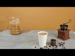 Eco-Friendly Disposable Paper Cups – 8oz, 10oz, 12oz, 16oz Biodegradable Coffee Cups For Hot/Cold Beverages (Wholesale)
