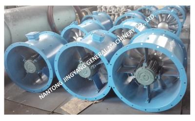 China Nantong Jingyang JCZ-40A windlass control room exhaust fan, CZ-50A steering gear room fan for sale