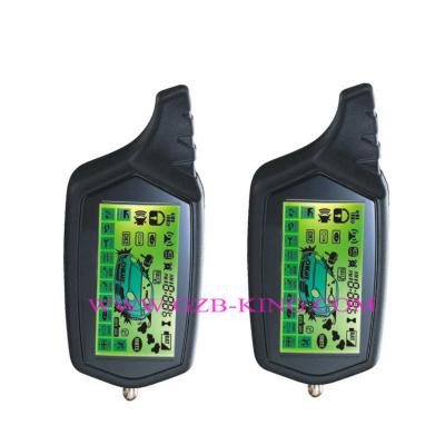 China FSK 5000M long range wth microwave sensor &remote  engine start 2 Way Car Alarm system for sale