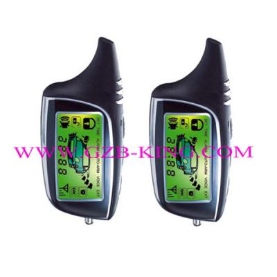 China 5000M Two Way LCD Car Alarm for sale