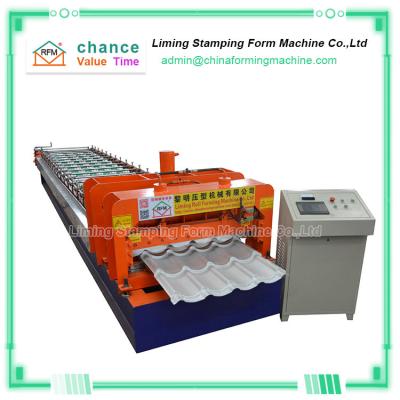 中国 電流を通された金属は機械を形作る屋根瓦ロールを艶をかけた 販売のため