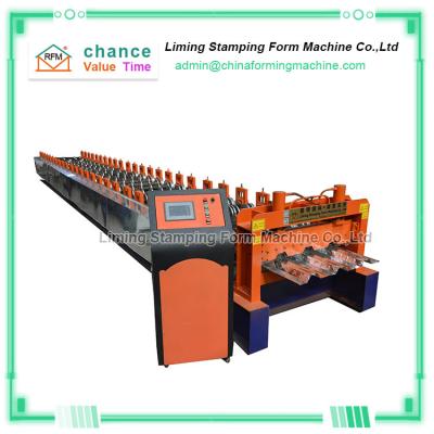 Cina Rotolo composito di Decking del pavimento di GI che forma macchina 15Kw in vendita