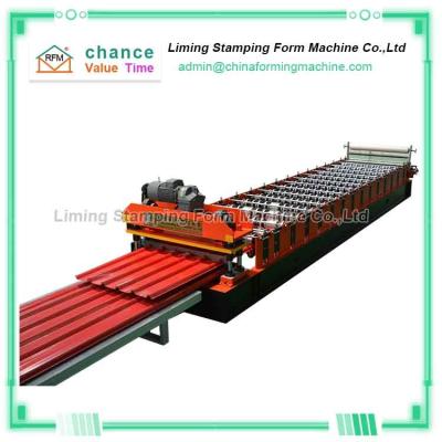 中国 Plcは60m/Min 1250mm機械を形作る屋根を付けるシート ロールを促進する 販売のため