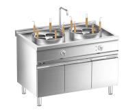 Quality Floor Western Electric Noodle Cooker with Cabinet for sale