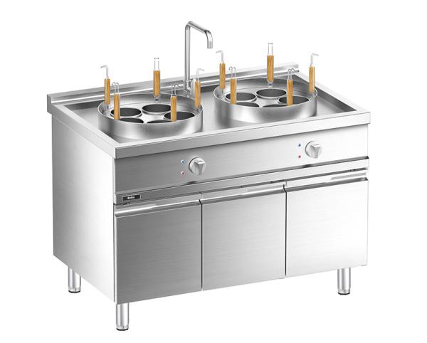 Quality Floor Western Electric Noodle Cooker with Cabinet for sale