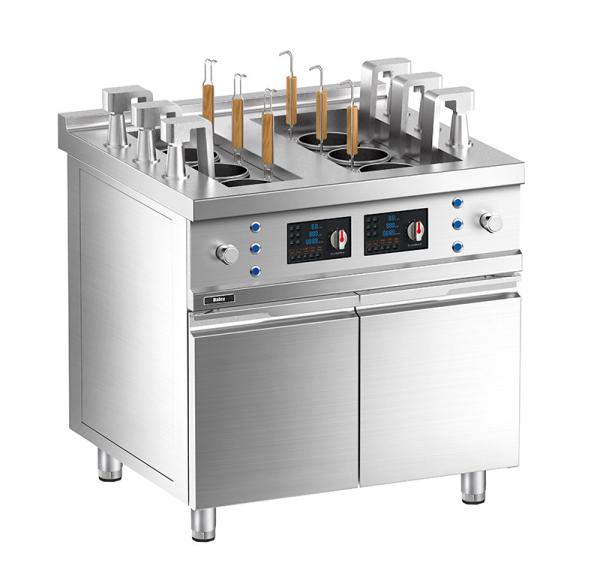 Quality Floor Western Electric Auto-lift Noodle Cooker with Cabinet for sale