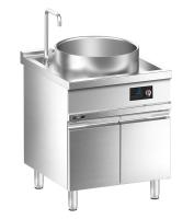 Quality Floor Western Induction Soup Stove with Cabinet for sale