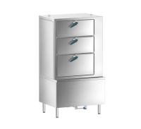 Quality Floor Chinese Electric Smart Three-door Steamer Cabinet for sale