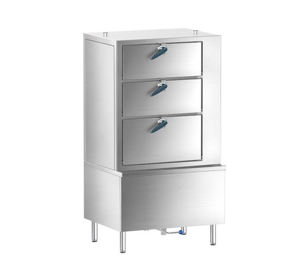 Quality Floor Chinese Electric Smart Three-door Steamer Cabinet for sale