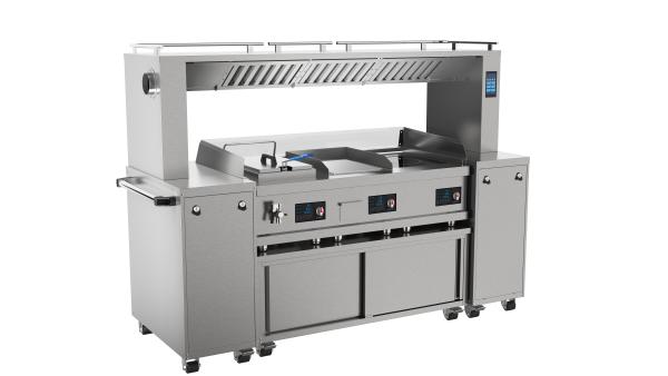 Quality Integrated mobile dining cart for sale