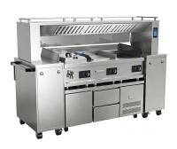 China Integrated mobile dining cart for sale