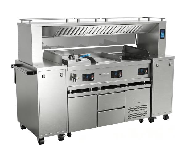 Quality Integrated mobile dining cart for sale