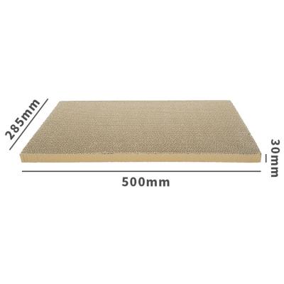 China Multi Cat Resting Box Convenient Disposable Cat Litter Tray with Scratching Cardboard for sale