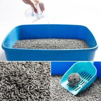 China Sustainable Charcoal Cat Litter Activated Carbon Litter with Deodorization Function for sale