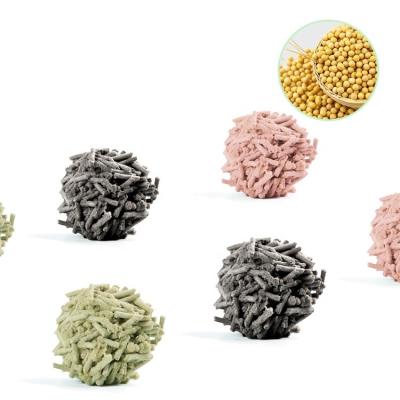 China Customizable Tofu Cat Litter OEM Flushable Plant-Based Clumping for Cats and Kittens for sale