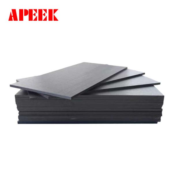 Quality High Temperature Resistance PEEK CFRP Sheet Filled With 30% Carbon Fiber for sale