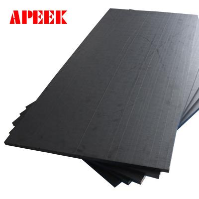 China High Temperature Resistance PEEK CFRP Sheet Filled With 30% Carbon Fiber Reinforced for sale