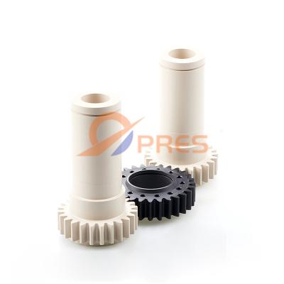 China Low friction coefficient wear resistance custom Peek gear for sale