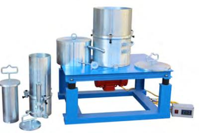 Cina Tavola vibrante elettromagnetica della prova di densità relativa per suolo ASTM D4253 4254 in vendita