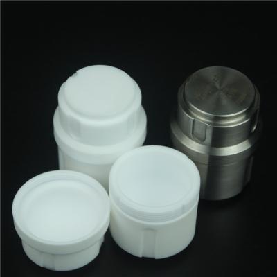 Cina Un mulino a palle da 100 ml che frantuma la cristalleria e Plasticware del barattolo del  del barattolo di Ptfe per il laboratorio 50-5000ml in vendita
