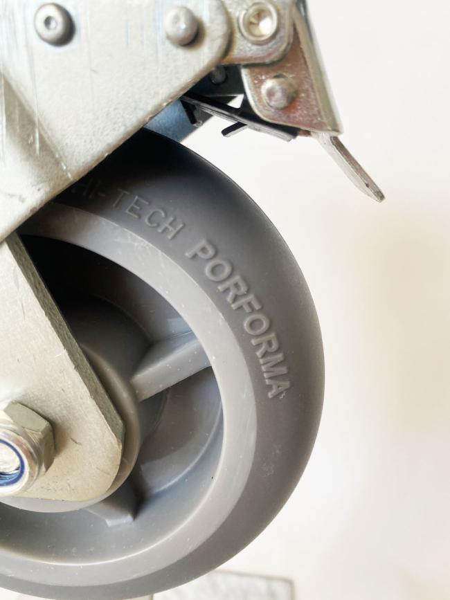 4inch 5inch 8inch High Temperature TPR Casters Industrial Trolley Scaffold Castor