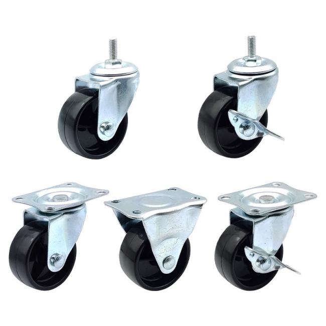 Wholesale Industrial Threaded Stem Ball Furniture Caster with Brake