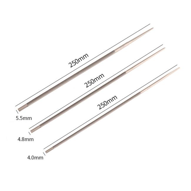 High Carbon Steel Round Files Chainsaw Sharpening Chainsaw Saw Chain Files