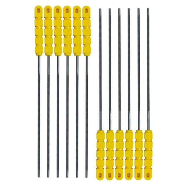 High Carbon Steel Round Files Chainsaw Sharpening Chainsaw Saw Chain Files