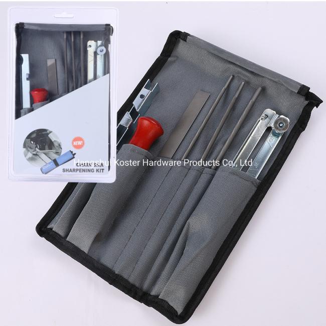 Chainsaw Steel Sharpening File Guide Chainsaw Measuring Tools Depth Gauge Guide Flat Files Kit